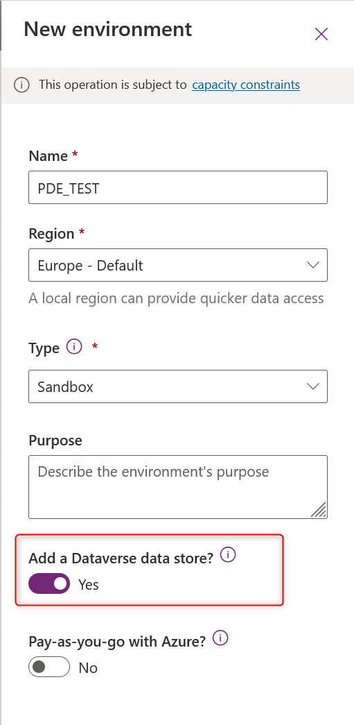 Provision a new environment with an ERP-based template - D365F&O Development